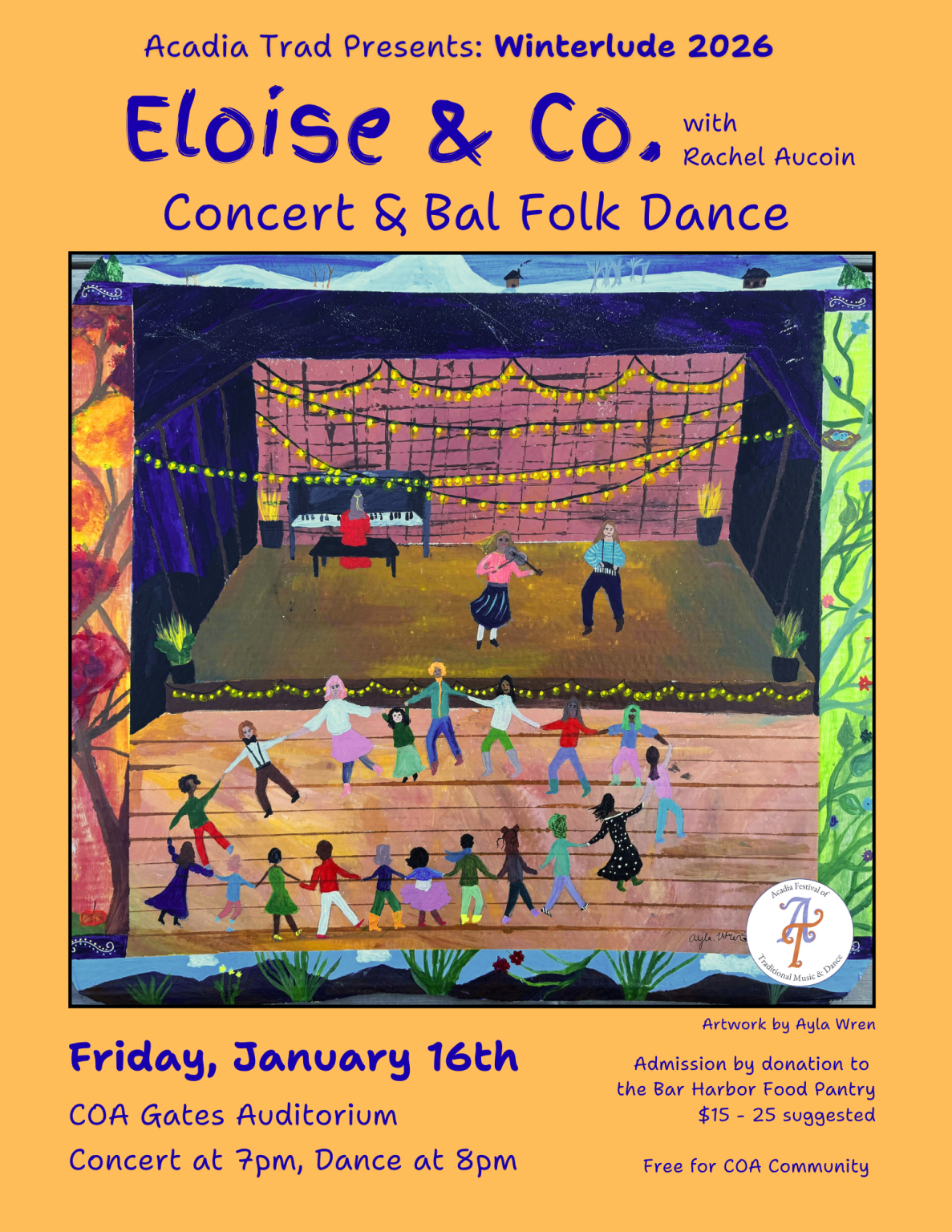 Acadia Trad Winterlude – Acadia Festival of Traditional Music & Dance
